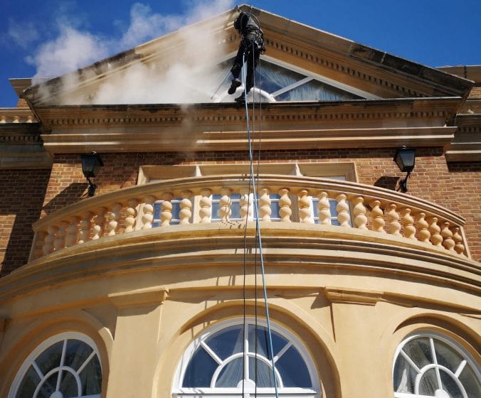 Rope Access Facade Cleaning Finsbury Park - Extreme Industrial Abseiling